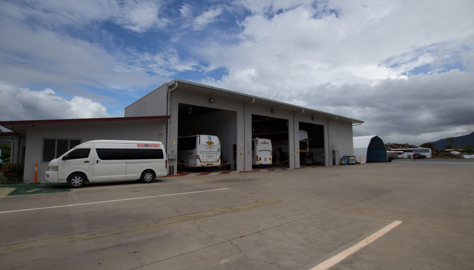 Cairns Bus Charters - Bus Maintenance Workshop